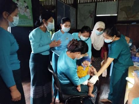 ကျိုက်မရောမြို့တွင် မွေးကင်းစမှအသက် ၂ နှစ်အောက် ကလေးများနှင့်ကိုယ်ဝန