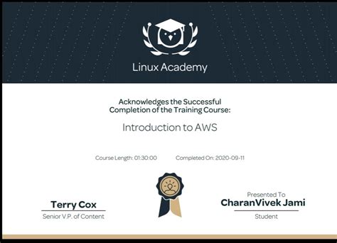 Jami Charan Vivek Sai On Linkedin Cloud Learning Aws