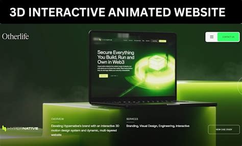 Build 3d Animated Interactive Website Spline Lottie Animation With Webflow By Victorcodess