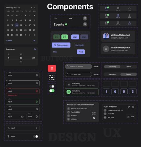 Event App With QR Scanner Mobile App Design Behance