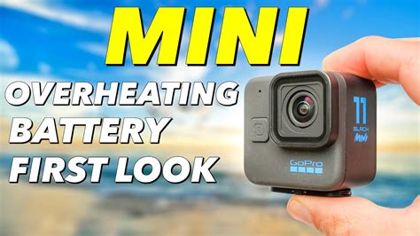 Gopro Hero 11 Mini Overheating Battery Life First Look Youtube