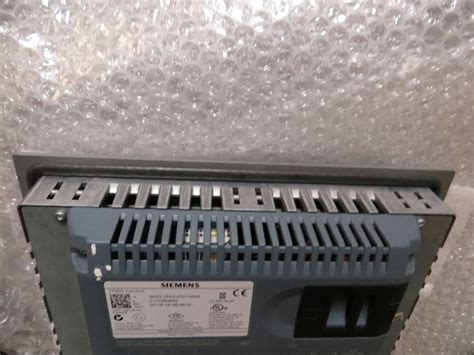 Siemens 6av2 124 0jc01 0ax0 Hmi Tp 900 Comfort Simatic Touch Hmi Lnc Tested