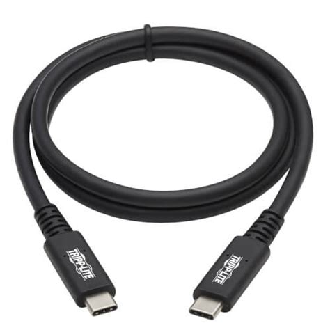 USB4 40Gbps Cable USB C 8K 60 100W Charging 0 8m Eaton