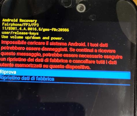 stock fp3 factory reset boot loop workarounds in first post