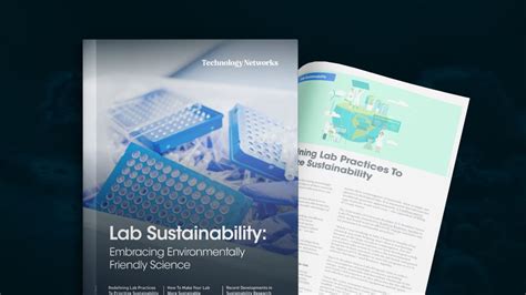Lab Sustainability Embracing Environmentally Friendly Science Ebook