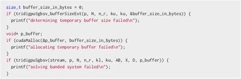 Tridigpu A Gpu Library For Block Tridiagonal And Banded Linear Equation Systems Acm