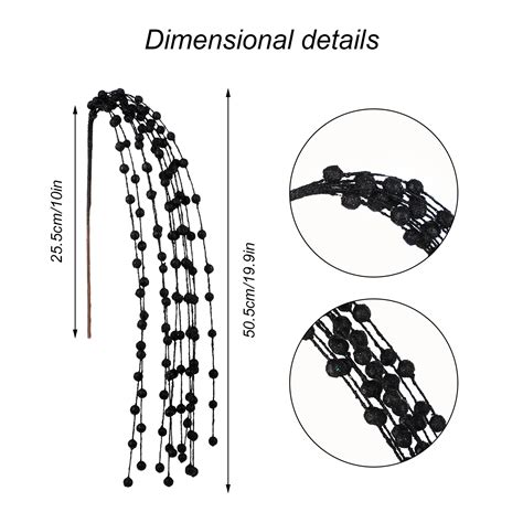 Искусственные рождественские веточки с ягодами 80 см Aliexpress
