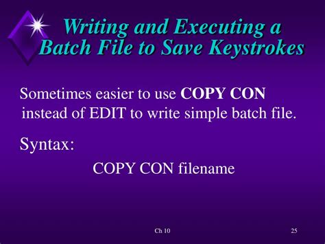 Ppt Introduction To Batch Files Powerpoint Presentation Free Download Id622585