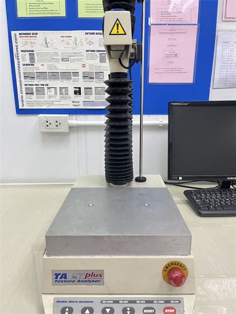 เครื่องวิเคราะห์เนื้อสัมผัส Texture Analyzer Kmitl Central Laboratory