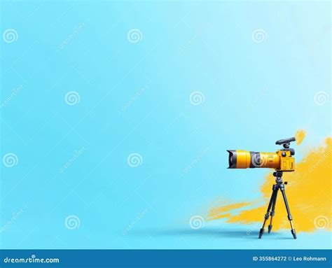 A Telescope Setup With An Astrophotography Camera 303607704