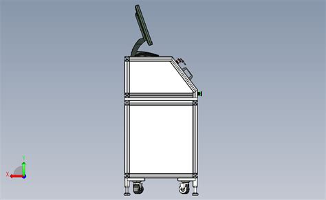 平面度检测机模型step模型图纸下载 懒石网