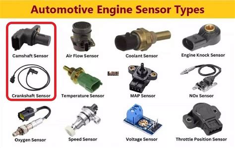 Crankshaft Camshaft Sensors Monitor The Crank Cams Position