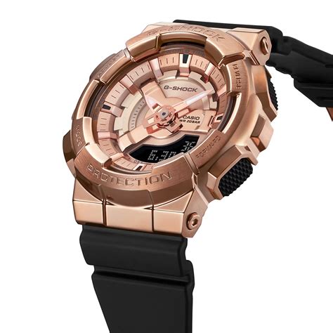 Casio 卡西歐 G Shock 金屬色雙顯電子錶 玫瑰金 Gm S110pg 1a Pchome 24h購物