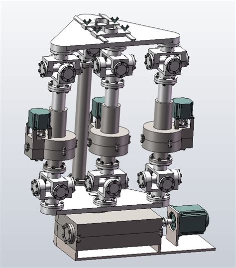 脚踝关节康复治疗仪 SOLIDWORKS 2014 模型图纸下载 懒石网