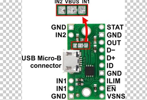 Micro Usb Female Pinout Diagram