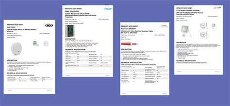 Edata Dynamic Data Sheets