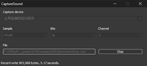 Github Chunmingwangdirectsound Directsound Example For Visualfbeditor