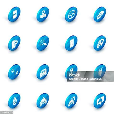 위치 마커 스티어링 휠 택시 호출 전화 서비스 경로 돋보기 및 택시 차량 지도 포인터 및 아이콘으로 접힌지도를 설정합니다 벡터 3차원 형태에 대한 스톡 벡터 아트 및 기타