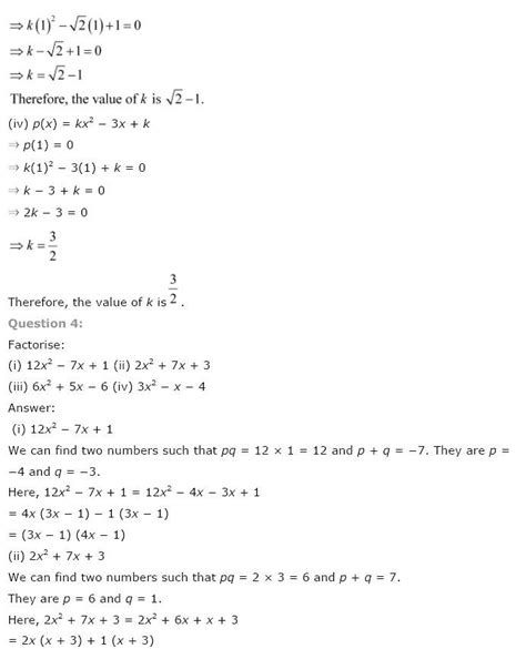 Ncert Solutions Class 9 Maths Ch 2 Polynomials Free Ncert Books And Solutions