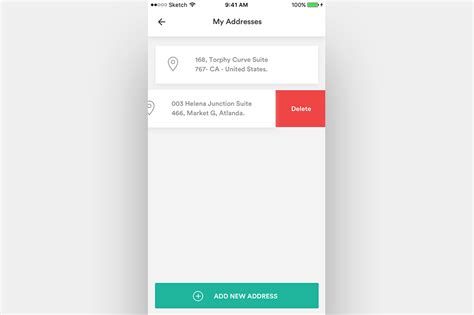 Complete Ios Ui Kit For Delivery App On Behance