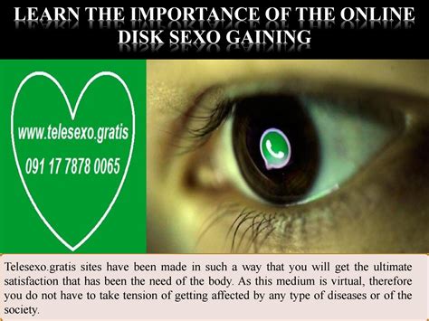 Learn The Importance Of The Online Disk Sexo Gaining By Telesexo Issuu