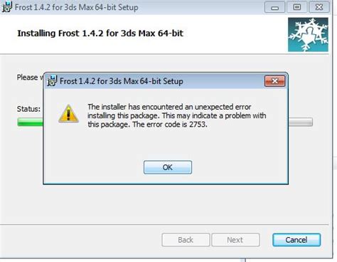 Install Problems Error 2753 Frost Aws Thinkbox Discussion Forums