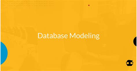 database modeling