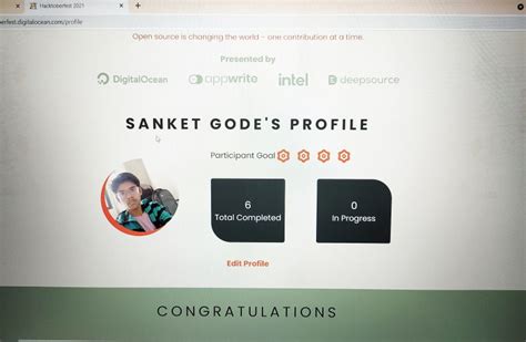 Sanket Gode On Linkedin Connections Hacktoberfest2021 Opensource