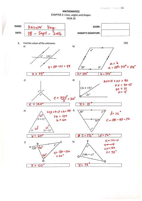 Geometry Lines Angles And Shapes PDF Physics Science