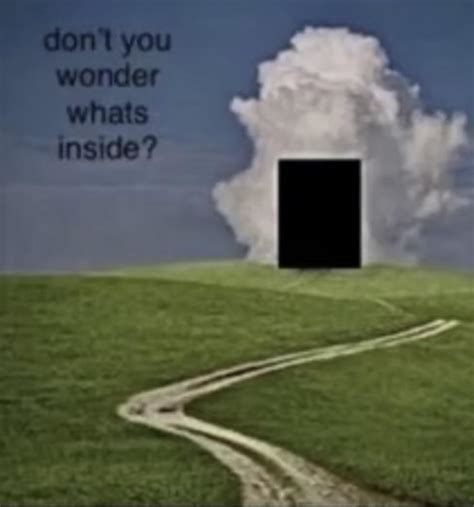 Dont You Wonder Whats Inside Rliminalspace