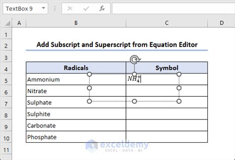 How To Use Subscript And Superscript In Excel A Complete Guide Exceldemy