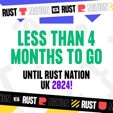 Rust Nation Uk On Linkedin Rustnationuk Rustnationuk24