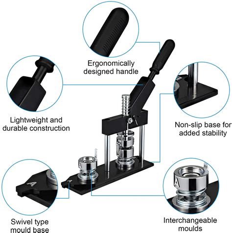 57 54mm Heart Shape Button Making Machine Kit On Hot Sale