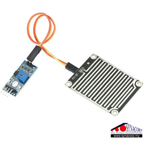 Raindrops Sensor Module For Arduino Rain Module Shopee Malaysia