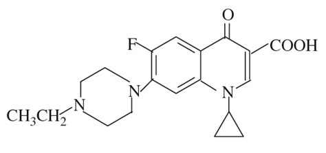 Structural Formula Of Enrofloxacin Download Scientific Diagram