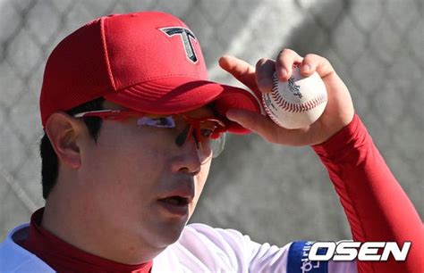 사진 양현종 Wbc 공인구 적응은 끝났다