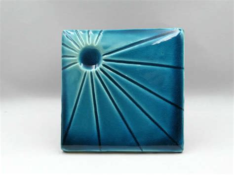 Azulejo De Cer Mica En Relieve Sol Cer Micas Claur