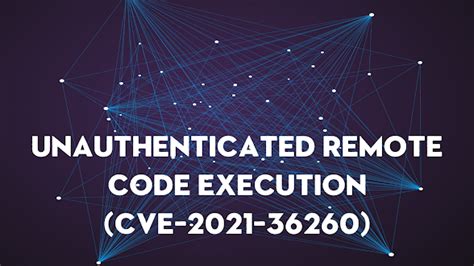 remote code execution rce vulnerability in hikvision ip camera nvr firmware cve 2021 36260