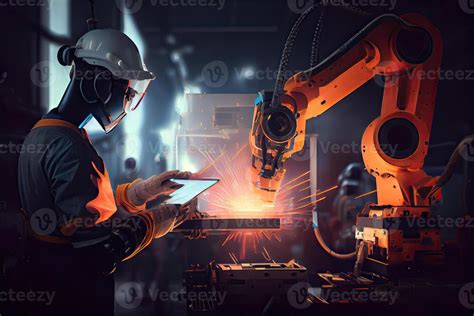 Illustration Of A Real Time Monitoring Systems Software Manager Engineers Inspect And Operate