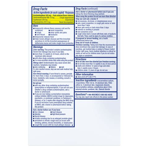 Max Strength Fast Max Sore Throat Caplets Mucinex Usa