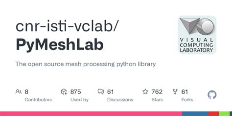 Issues · Cnr Isti Vclabpymeshlab · Github
