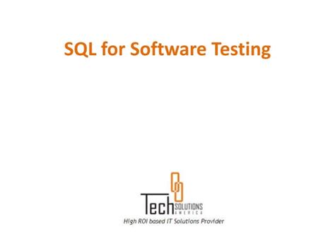 sql course qa pptx databases computer software and applications