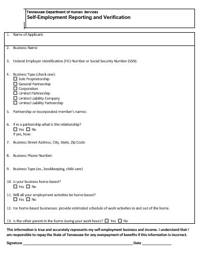 FREE Employment Verification Samples In PDF MS Word