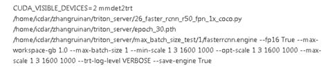 Trtmodelmax Batch Size 2 Inference Time Spent About 2 Times Than