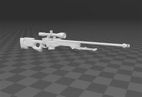 🔫 Awp L96a1 ・ Stl File For 3d Printing・cults