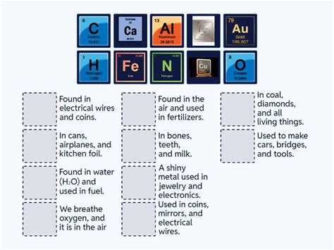 Match The Element Match Up