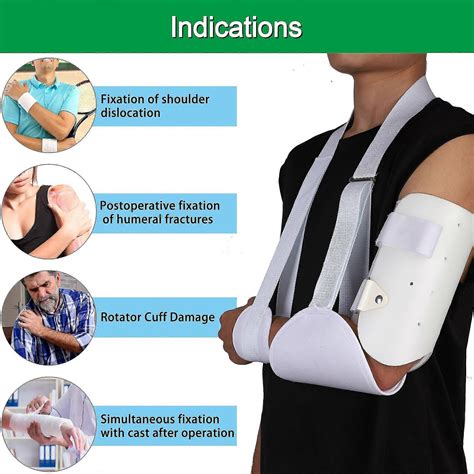 Humeral Shaft Fracture Brace Humerus Splint Rom Arm Orthosis Shoulder Support Upper Arm