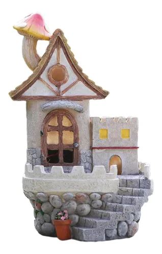 Rbol Casa Jardín Decoración Energía Solar Luces Cabaña Cuotas Sin Interés