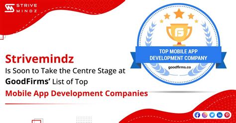 Listed As A Top Mobile App Development Company By Goodfirms