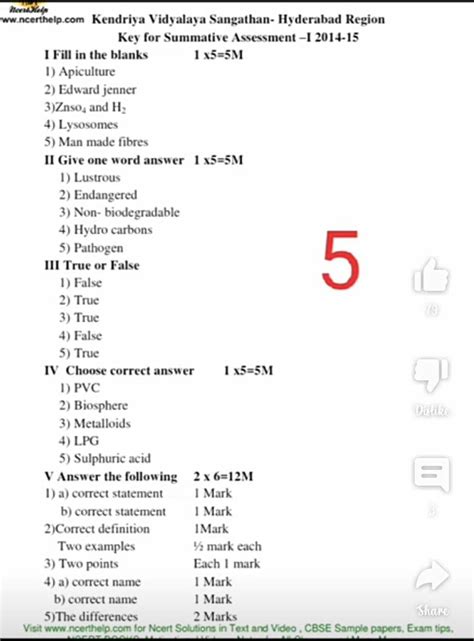 Iv Choose Correct Answer 1×5 5m Filo